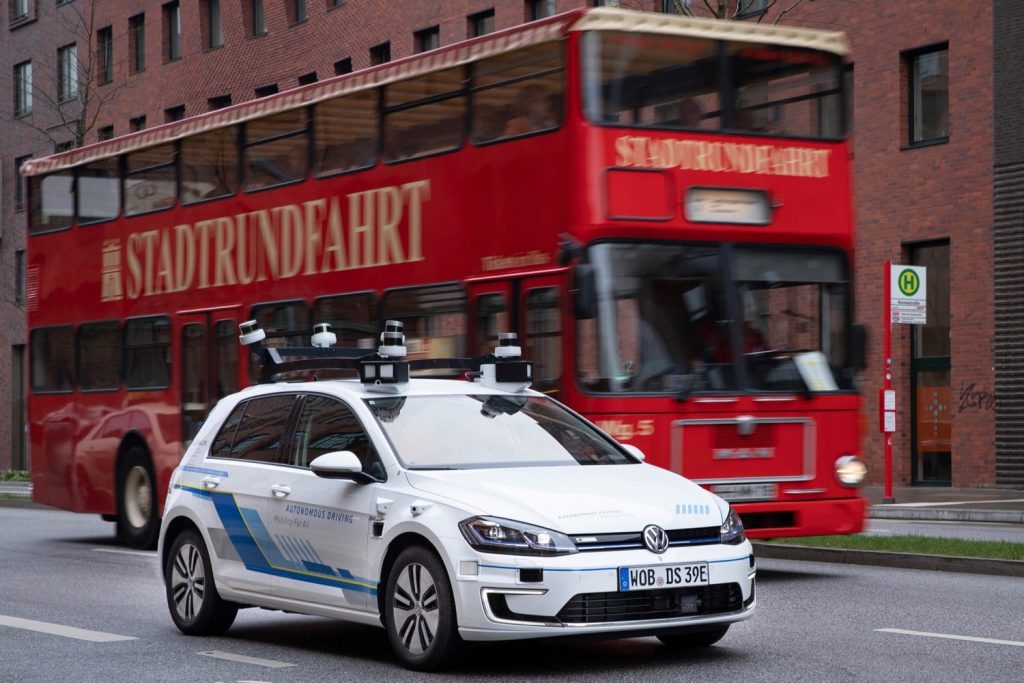 Volkswagen Is Testing Self-Driving Cars In Hamburg, Germany | West Herald